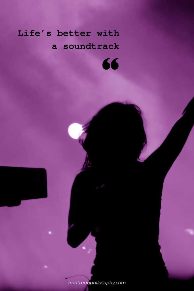 200 Fun Concert Instagram Captions - Frontman Philosophy