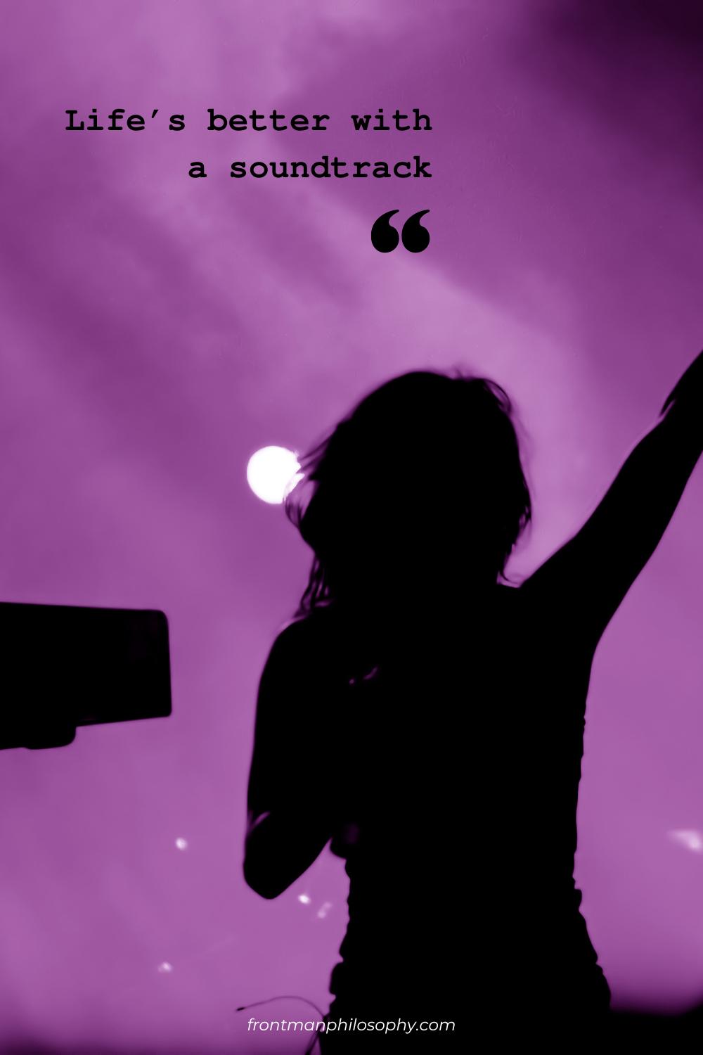 200 Fun Concert Instagram Captions - Frontman Philosophy