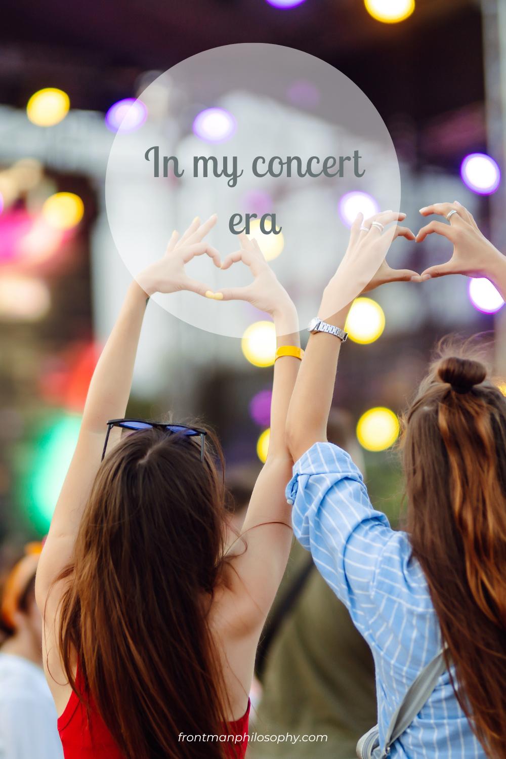 200 Fun Concert Instagram Captions - Frontman Philosophy