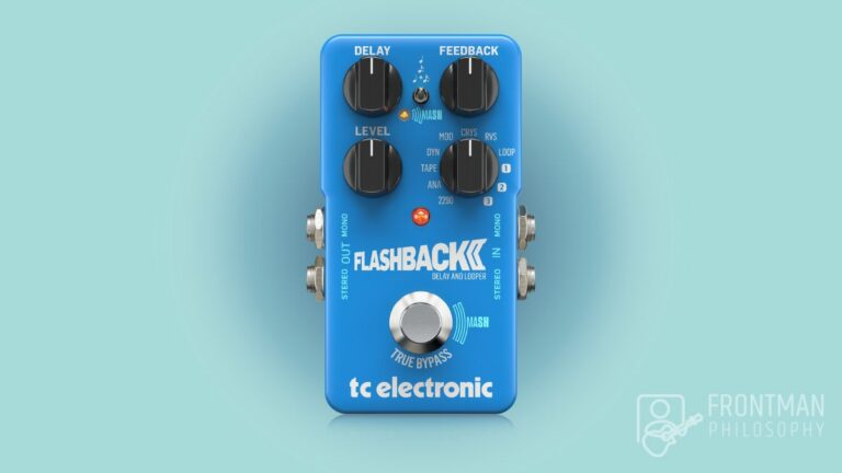 TC Electronic Flashback 2 Delay Pedal Review - Frontman Philosophy